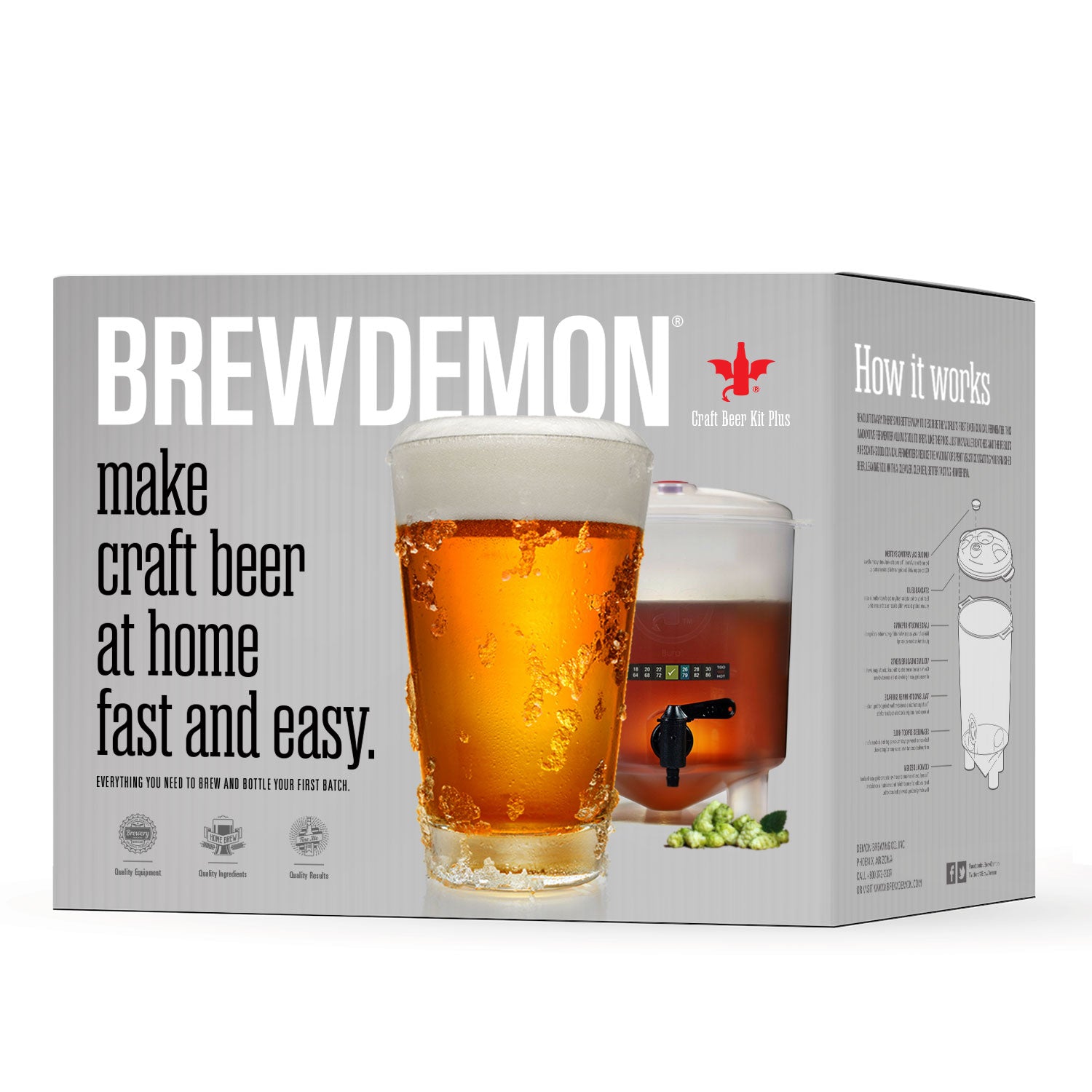 2 Gallon Beer Brewing Kits – Demon Brewing Co.